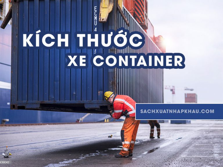 Kích thước xe container